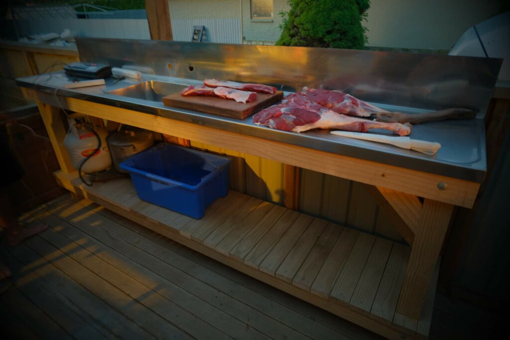 Fish-Filleting Table | Buy strong outdoor filleting bench – Peter & Son NZ
